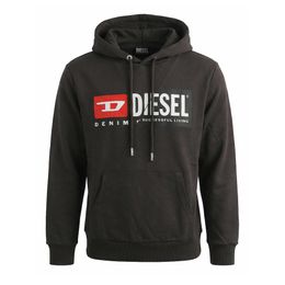 Diesel Sweatshirt 'S-GIRK-HOOD-CUTY 93R' male Grey size S
