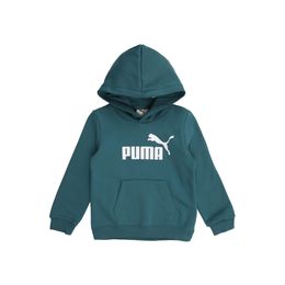 Puma Sweatshirt 'Ess No. 1' Jungen Gr&ouml;&szlig;e 104 petrol / wei&szlig;