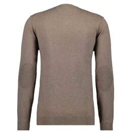 Ragman Herren V-Ausschnitt-Pullover, braun, Gr. XXL, Strick, 95% Baumwolle, 5% Kaschmir, Pullover