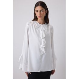 Touche Prive Blouse Damen Gr&ouml;&szlig;e L wei&szlig;