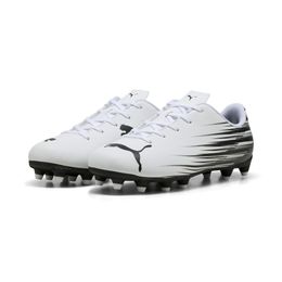 Puma Kinder Fu&szlig;ballschuh "ATTACANTO II FG/AG JR", Gr. 38, schwarz-wei&szlig;, Synthetik, bedruckt, Schuhe, mit weichem Synthetik-Obermaterial, mit