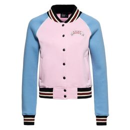 Queen Kerosin Between-Season Jacket 'Queen of Liberty' female Pink size M