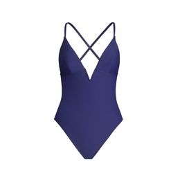 Cupshe Swimsuit 'Navy-CAA12E2C023UU/Black-CAA12E2F006AA' female Blue size L