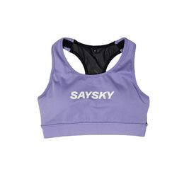Saysky Logo Combat Sports Bra Bekleidung Damen lila