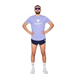 Saysky Logo Combat T-Shirt Bekleidung Herren blau