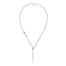 PURELEI Kette 'Aina' Damen Gr&ouml;&szlig;e One Size rosegold / helllila / dunkelpink / perlwei&szlig;
