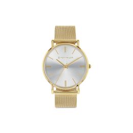 Tom Tailor Damen Armbanduhr aus Edelstahl gold mit 36mm, gold, Gr. ONESIZE
