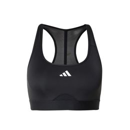 adidas Performance Sport-BH 'PWRCT' Damen Gr&ouml;&szlig;e XL schwarz / wei&szlig;