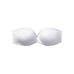 Lascana Damen Multiway-BH, Gr. 90, wei&szlig;, Microtouch, Obermaterial: 80% Polyamid (TACTEL), 20% Elasthan, BHs, mit abnehmbaren, normalen und