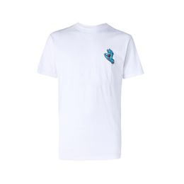 Santa Cruz T-Shirt 'Screaming Hand' Herren Gr&ouml;&szlig;e S blau / wei&szlig;
