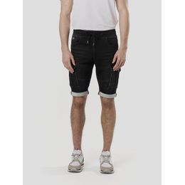 Koroshi Shorts Herren Gr&ouml;&szlig;e 34 black denim