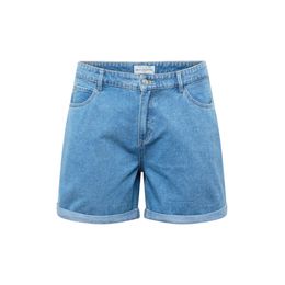 Only Carmakoma Shorts 'VEGA' Damen Gr&ouml;&szlig;e 32/34 blue denim
