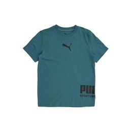 Puma Funktionsshirt Jungen Gr&ouml;&szlig;e 128 petrol / schwarz