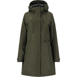 WHISTLER Damen Outdoorjacke "Mullie V2"dunkelgr&uuml;n, Gr. 46, unifarben, 100% Polyester, Jacken, mit wasserdichter Membran