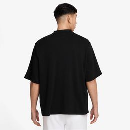 Nike Sportswear Herren Langarmshirt "M NK CLUB SS POLO COLLECTION", schwarz, Gr. M, Obermaterial: 100% Baumwolle, Shirts, aus Baumwolle, klassischer