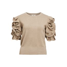 Object Pullover 'OBJDiandraI' Damen Gr&ouml;&szlig;e M dunkelbeige