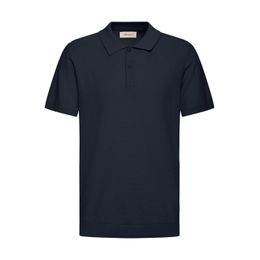 Blend Herren Poloshirt "Poloshirt BHGarry Knit", blau, Gr. L, Obermaterial: 100% Baumwolle CO., Shirts