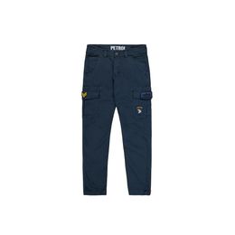 Alpha Industries Cargo Pants 'Petrol Patch' male Blue size 31