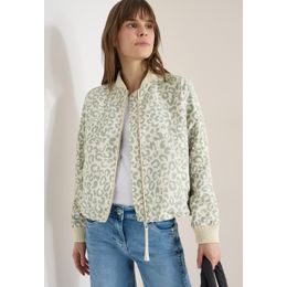 Cecil Damen Blousonchlorella gr&uuml;n, Gr. XXL, unifarben, Web, Obermaterial: 66% Baumwolle, 34% Polyamid. Futter: 100% Polyester, Jacken, mit