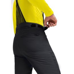 Maier Sports Herren Skihose "Anton 2", schwarz, Gr. 94, 100% Polyester, Hosen, Herren Schneehose mit Hosentr&auml;gern, wind/wasserdicht, Regular Fit