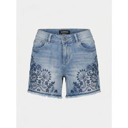 Koroshi Shorts Damen Gr&ouml;&szlig;e 44 navy / blue denim