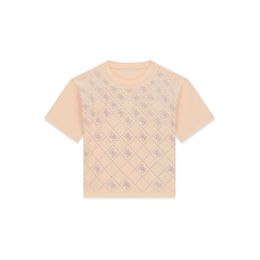 Guess T-Shirt M&auml;dchen Gr&ouml;&szlig;e 146 creme / helllila