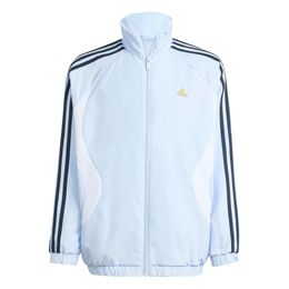adidas originals Jacke 'Teamgeist' Jungen Gr&ouml;&szlig;e 176 hellblau / dunkelblau / wei&szlig;