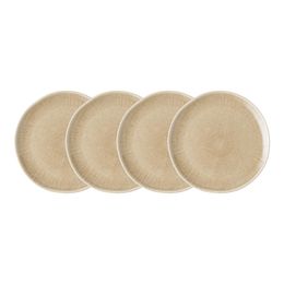 House Nordic Viola Speiseteller 4er Set Beige, &Oslash;27 cm skandinavische Deko Online Shop