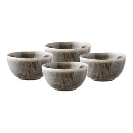 House Nordic Viola Bowl Schalen 4er Set 7 cm, &Oslash; 14,5 cm, grau skandinavische Deko Online Shop