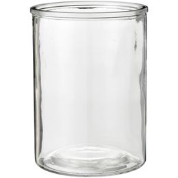 IB Laursen Vase Hannah - Zylinderf&ouml;rmiges Glas 20 cm, &Oslash; 14,5 cm skandinavische Deko Online Shop