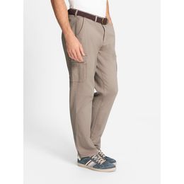 Catamaran Herren Cargohose, beige, Gr. 25, unifarben, 98% Baumwolle, 2% Elasthan, Hosen