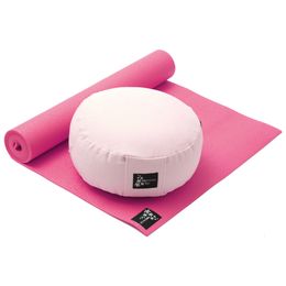 YOGISTAR.COM Yoga-set Starter Edition - Meditation Herren Gr&ouml;&szlig;e 7 pink / rosa