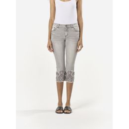 Koroshi Jeans Damen Gr&ouml;&szlig;e 34 schwarzmeliert