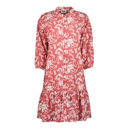 Blue Seven Kleid Damen Gr&ouml;&szlig;e 40 melone / wei&szlig; Sommerkleid