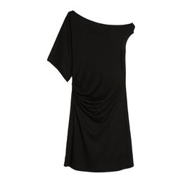 Bershka Kleid Damen Gr&ouml;&szlig;e 38 schwarz Winterkleid