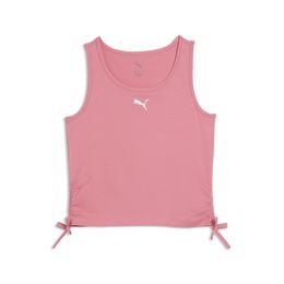Puma Top 'Essentials' M&auml;dchen Gr&ouml;&szlig;e 140 rosa / wei&szlig;