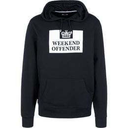 Weekend Offender Sweatshirt 'Service' Herren Gr&ouml;&szlig;e XL marine / wei&szlig;