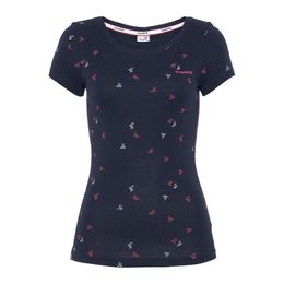 Kangaroos T-Shirt Damen Gr&ouml;&szlig;e M marine / pink / wei&szlig;