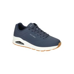 Skechers Schn&uuml;rschuh Herren Gr&ouml;&szlig;e 45 blau