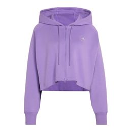 adidas by Stella McCartney Sportsweatjacke Damen Gr&ouml;&szlig;e XXXS/XXS hellgrau / lavendel