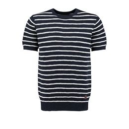 Key Largo Pullover 'Pulse' Herren Gr&ouml;&szlig;e L marine / wei&szlig;