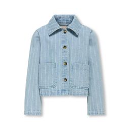 Only Girls Jacke 'KOGLerin' M&auml;dchen Gr&ouml;&szlig;e 128 blue denim