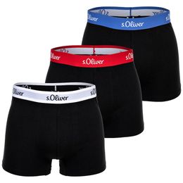 s.Oliver Boxer shorts male Black size S
