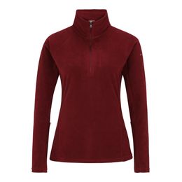 Columbia Sportpullover 'Glacial IV' Damen Gr&ouml;&szlig;e XS dunkelrot / wei&szlig;