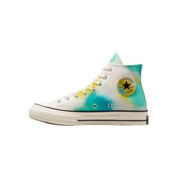 Converse Sneakers 'Chuck 70 Hi' Damen Gr&ouml;&szlig;e 40 aqua / gelb / schwarz / wei&szlig;