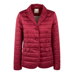 Steinbock Steppblazer, 40 - Rot/Beige, aus Polyester