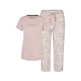 By Louise Pyjama Damen Gr&ouml;&szlig;e S ros&eacute; Winterkleid