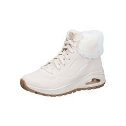 Skechers Boots female White size 37 1/2