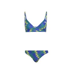adidas Sportswear Sportbikini Damen Gr&ouml;&szlig;e S blau / gelb / jade