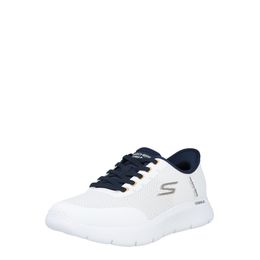 Skechers Sneaker 'GO WALK FLEX - NETRO' Herren Gr&ouml;&szlig;e 43 beige / navy / wei&szlig;